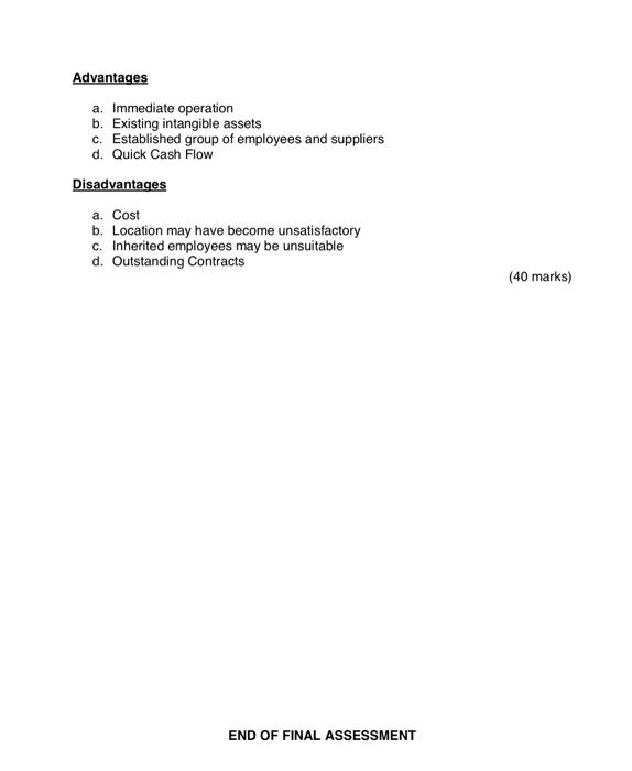 Solved Essay Questions (100 Marks) Question 1 You have | Chegg.com