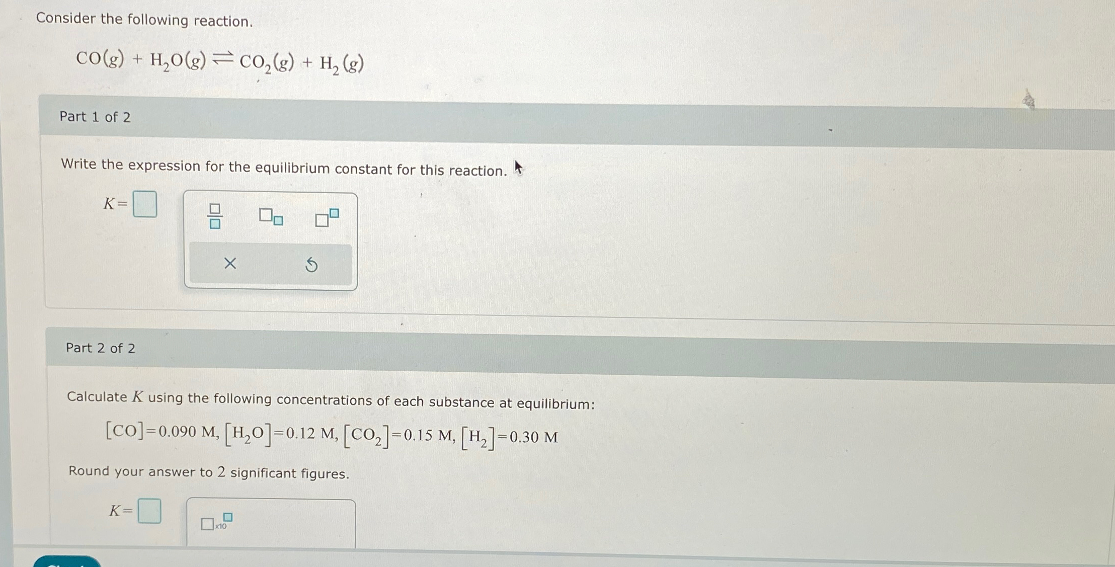Solved Consider the following | Chegg.com