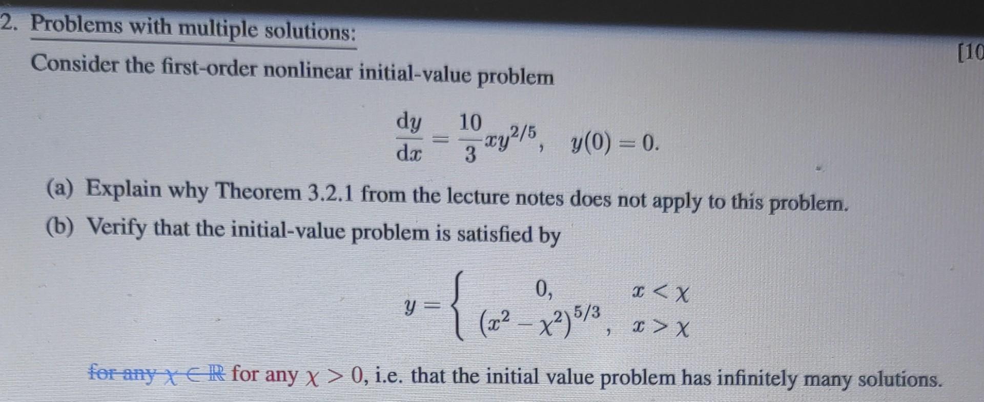 Solved Problems With Multiple Solutions Consider The