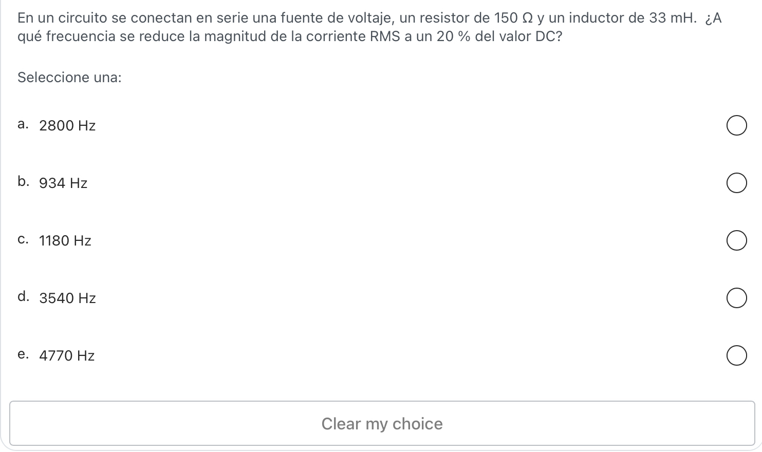 Solved En un circuito se conectan en serie una fuente de | Chegg.com
