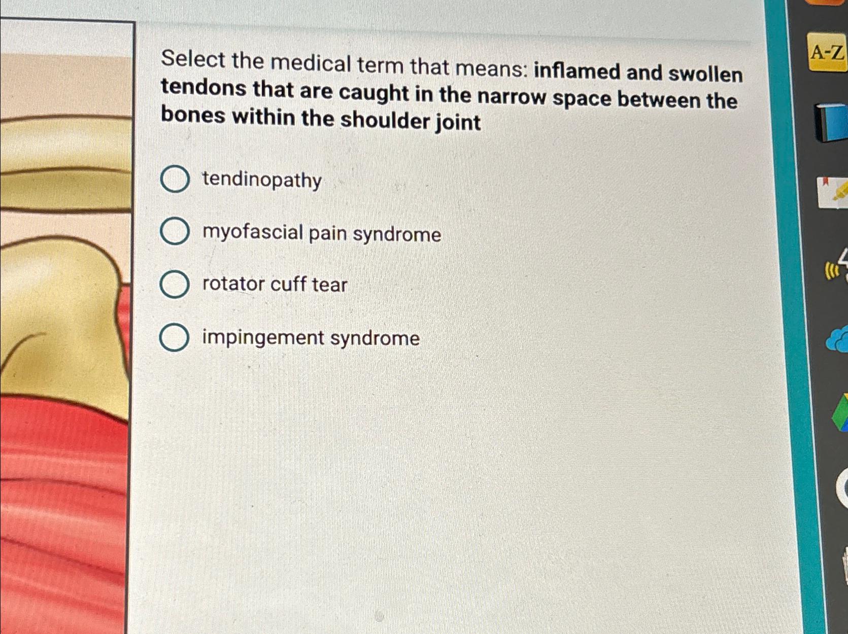 Solved Select the medical term that means: inflamed and | Chegg.com