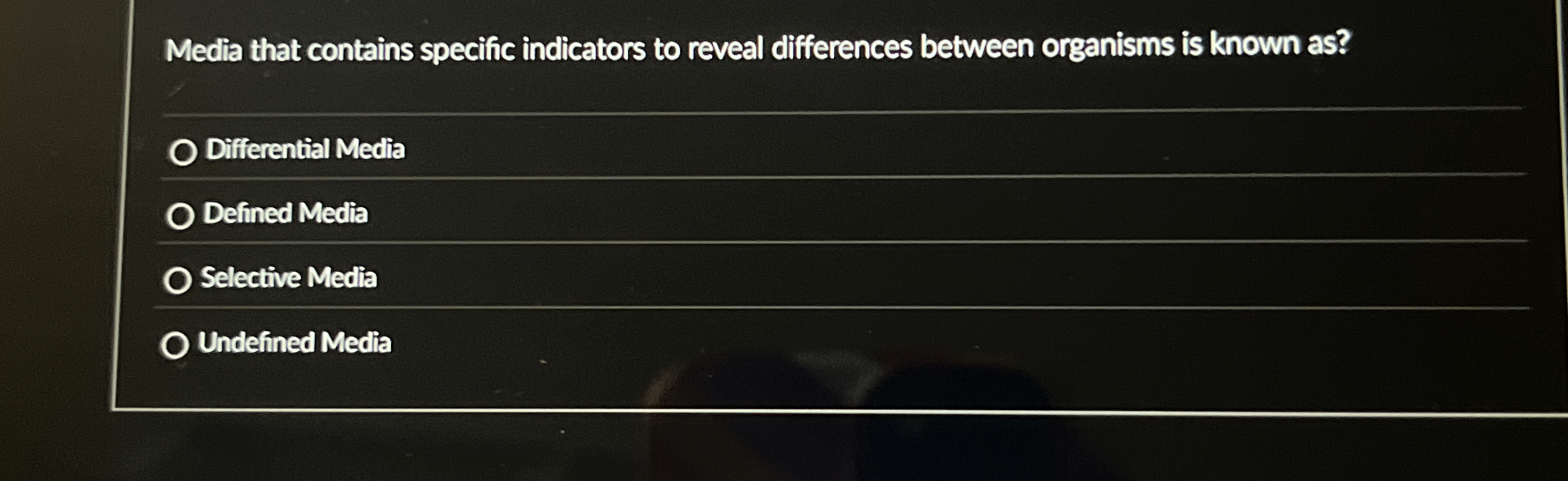 Solved Media that contains specific indicators to reveal | Chegg.com