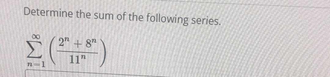 Solved Determine the sum of the following | Chegg.com