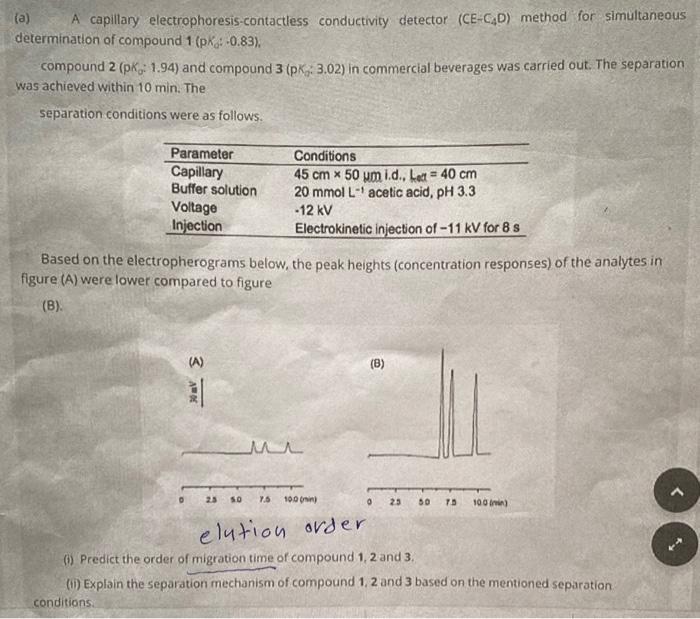 A A Capillary Electrophoresis Contactless