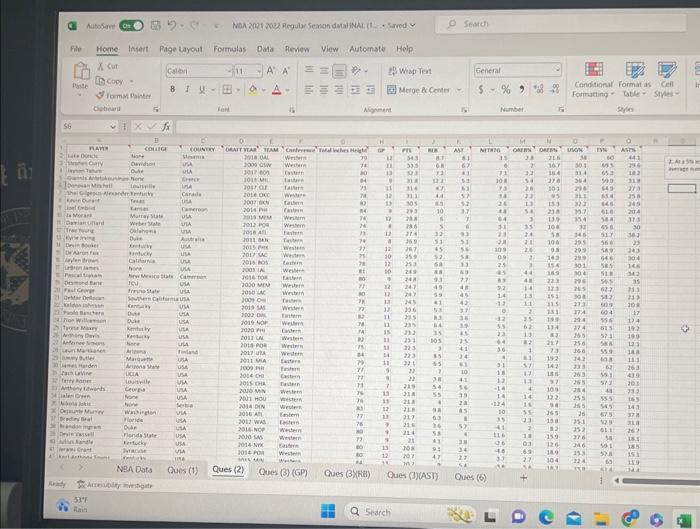 Solved i just needs the step by excel to find if at 5% | Chegg.com