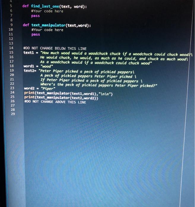 Solved 1 Silly Text Manipulation You are given 2 strings | Chegg.com
