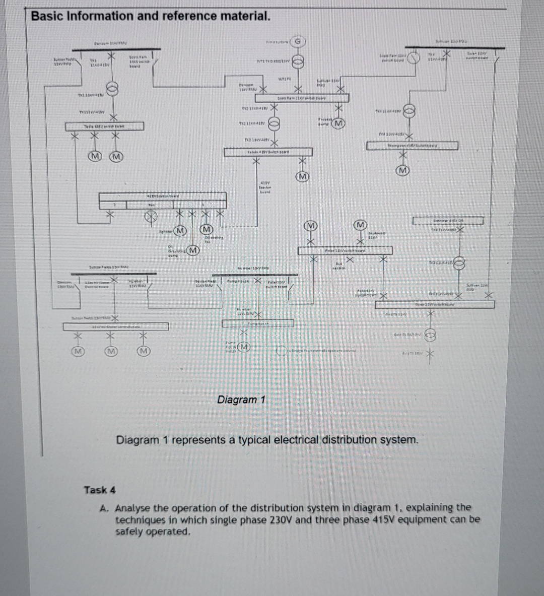 Solved Basic Information and reference material.Diagram | Chegg.com
