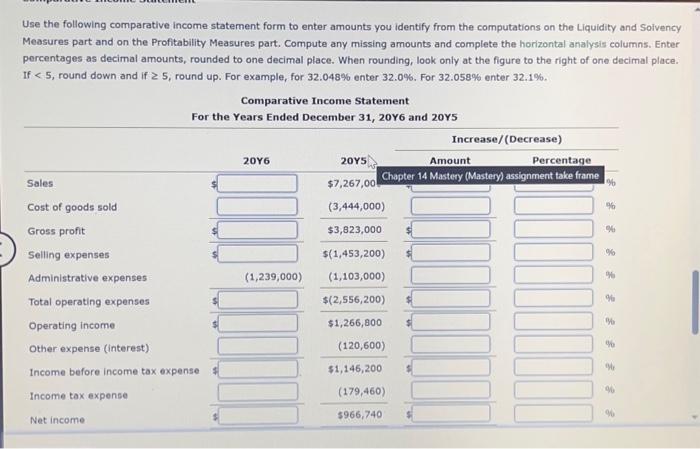 Solved Profitability Measures Match each computation to one | Chegg.com