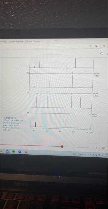 Solved 5. Broadband-decoupled 13C NMR and DEPT(135) spectra | Chegg.com