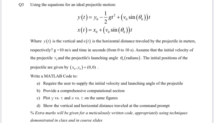 Solved Qi Write the MATLAB code line to accomplish the | Chegg.com