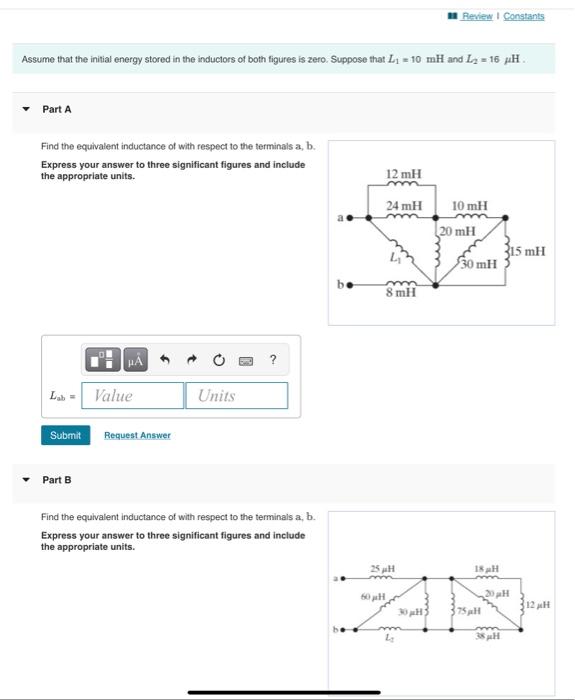 Solved Assume that the initial energy stored in the | Chegg.com