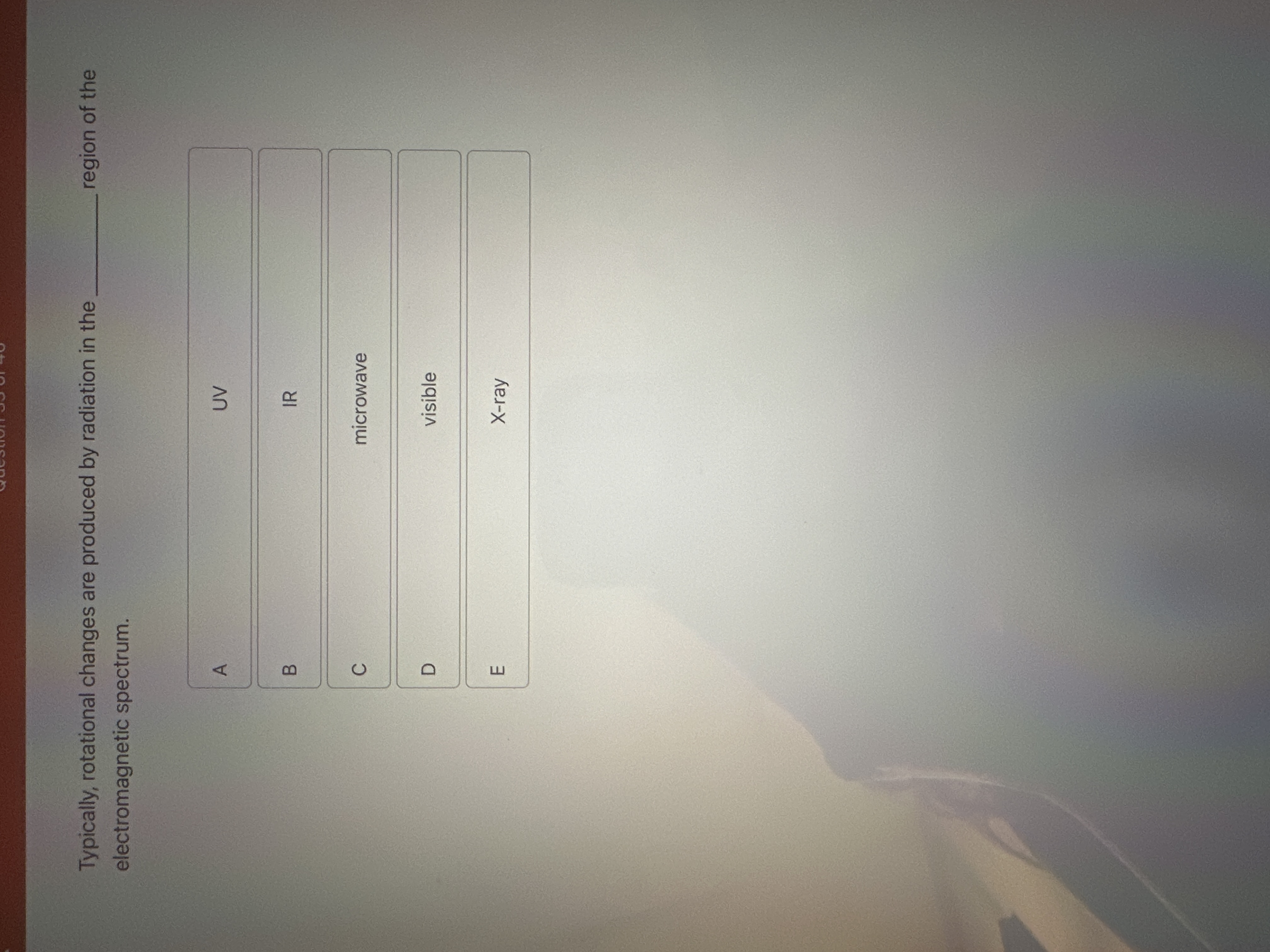 Solved Typically, rotational changes are produced by | Chegg.com