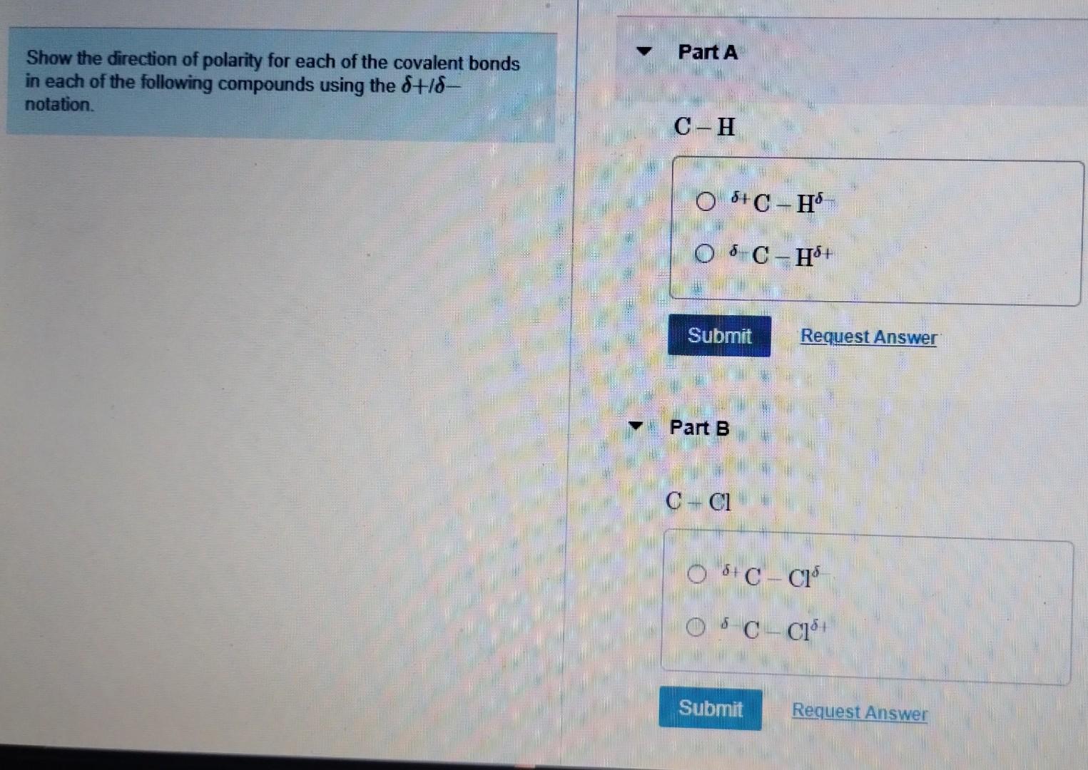 Solved Predict whether the bonds in the following compounds | Chegg.com