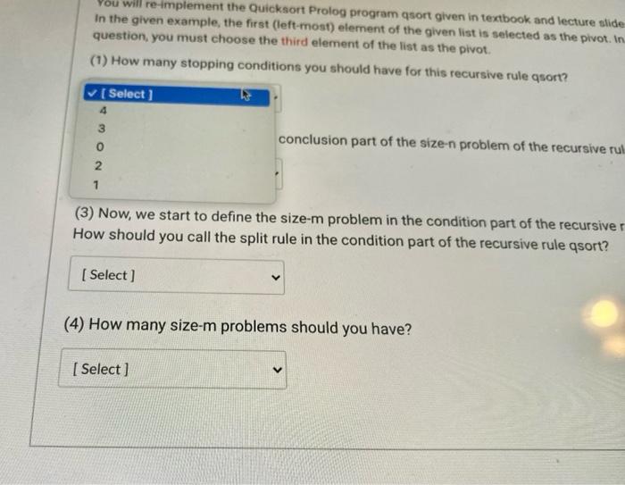 Solved Question 30 You will re-implement the cont Prolog | Chegg.com