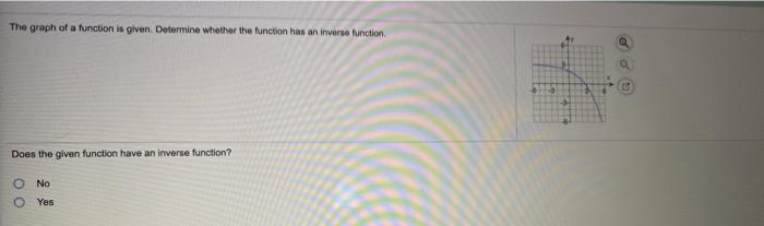 Solved The graph of a function is given. Determine whether | Chegg.com