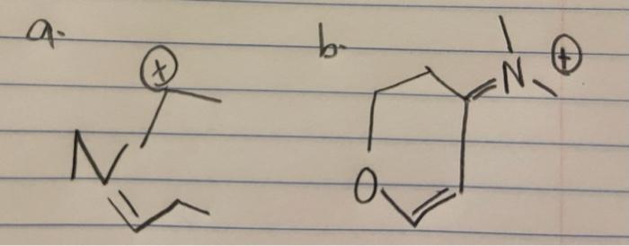 Solved -Draw all contributing resonance structures for both | Chegg.com