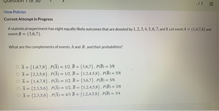 Solved -/15 View Policies Current Attempt in Progress A | Chegg.com