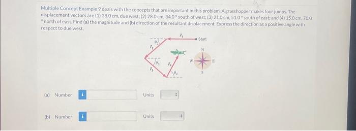 Solved Multiple Concept Example 9 deals with the concepts | Chegg.com