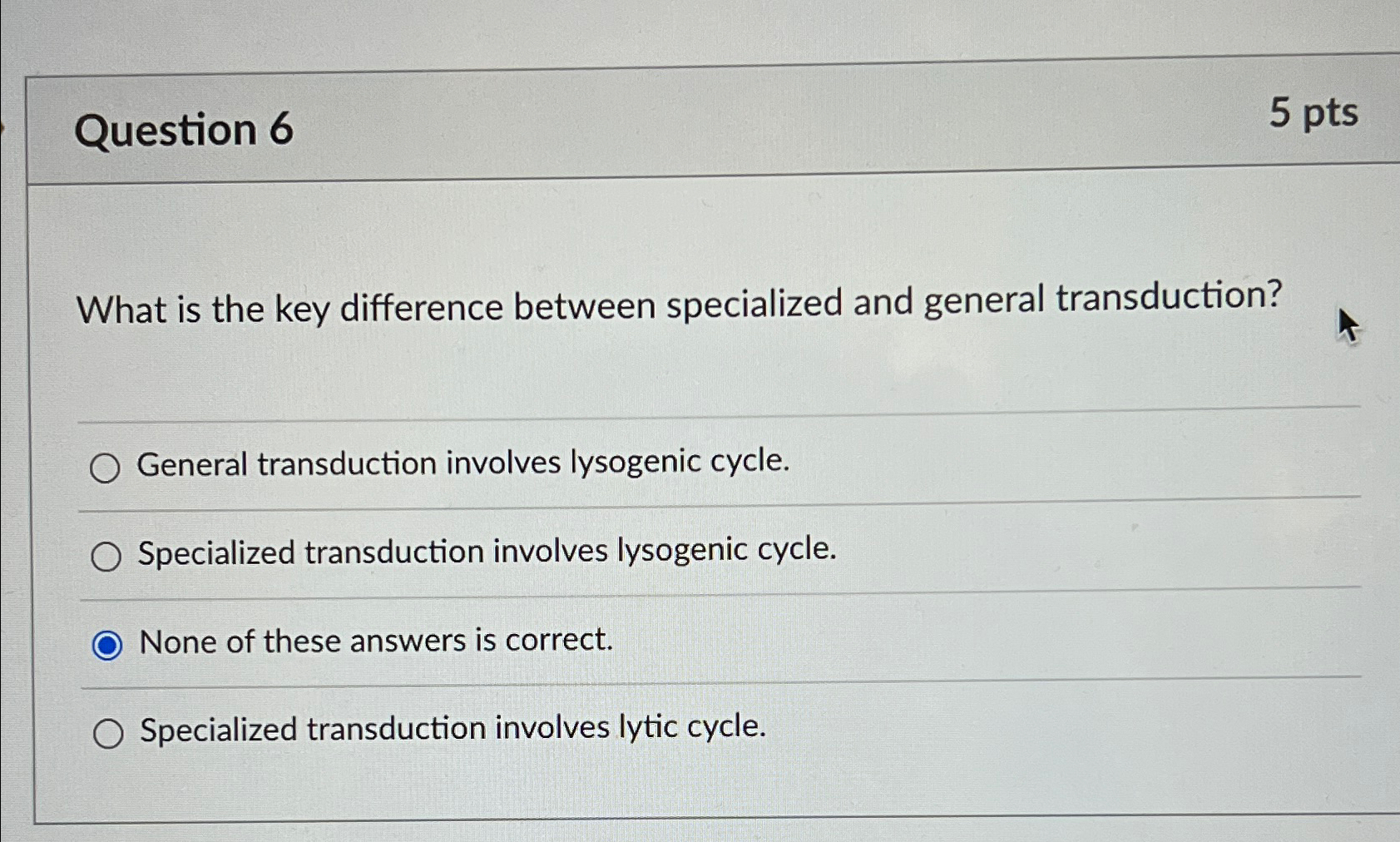 Solved Question 65 ﻿ptsWhat is the key difference between | Chegg.com