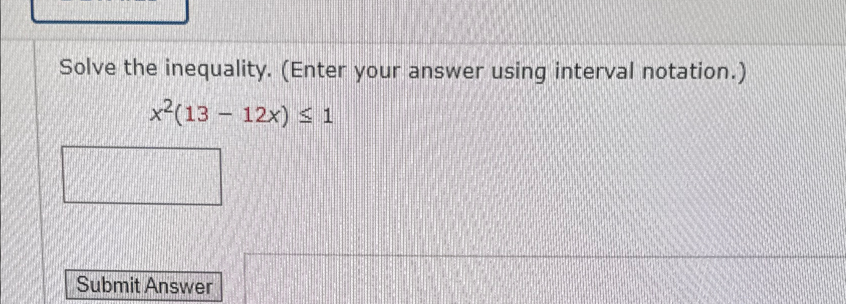 Solved Solve the inequality. (Enter your answer using | Chegg.com