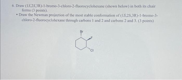 Solved 6. Draw | Chegg.com