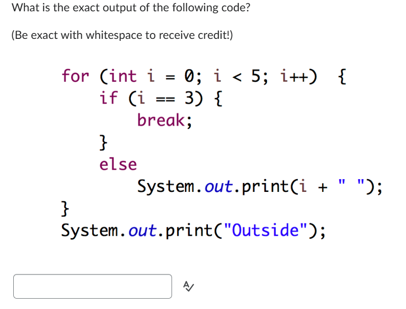Solved In the following nested loop, what will be the final | Chegg.com
