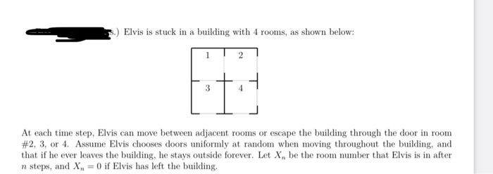 Solved a)Identify the communication classes for this Markov | Chegg.com