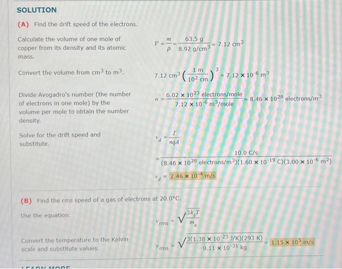 Solved SOLUTION (a) Compute the average current in the | Chegg.com