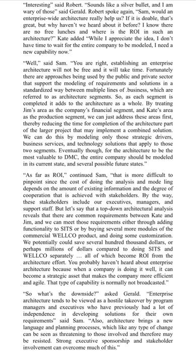 Solved Case Study: Danforth Manufacturing Company Scene 1: | Chegg.com