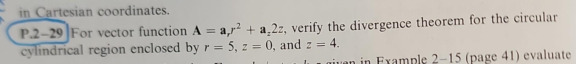 Solved P.2-20 Given a vector function F = a,xy + a,(3x - | Chegg.com