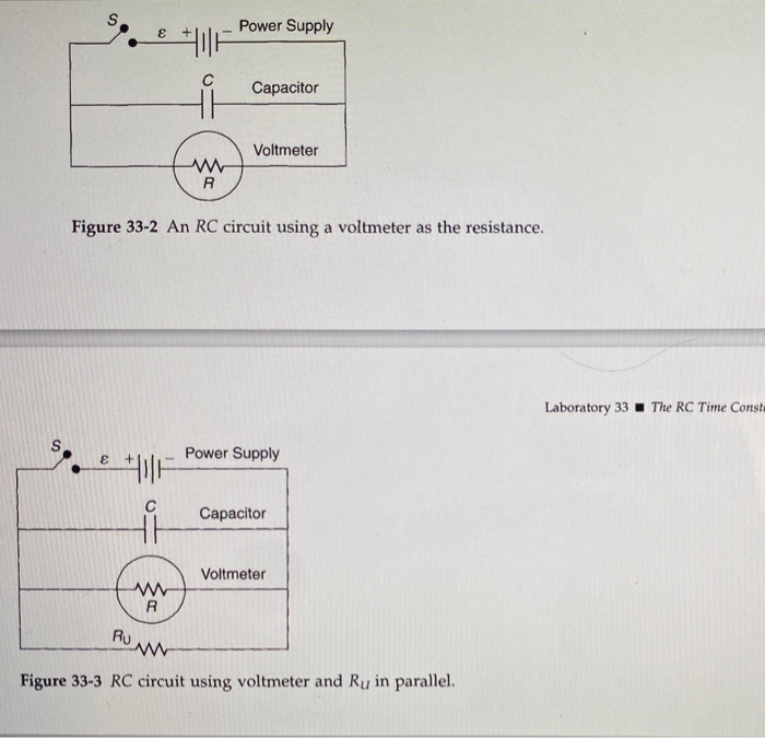 Solved PRE-LABORATORY ASSIGNMENT 1. In a circuit such as the | Chegg.com