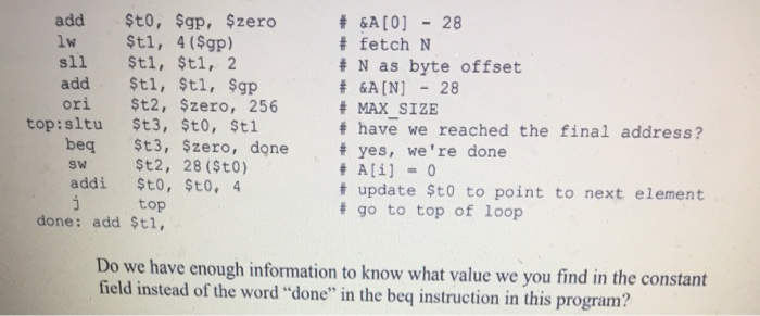 Solved PC-Relative Addressing Also called Branch Addressing, | Chegg.com