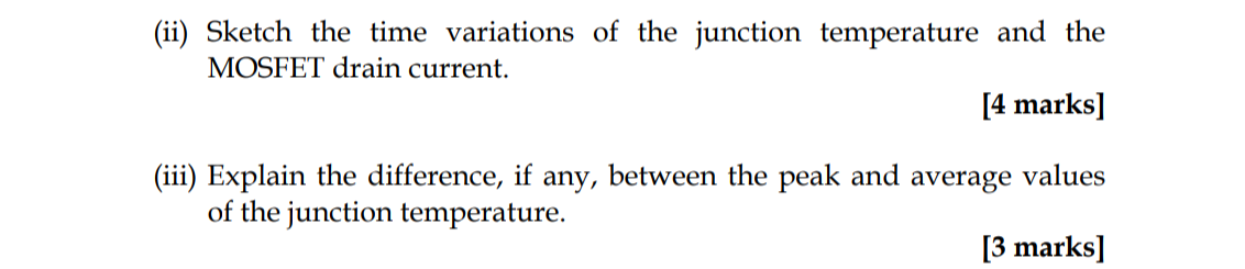 Solved A power MOSFET switches a clamped inductive load of | Chegg.com