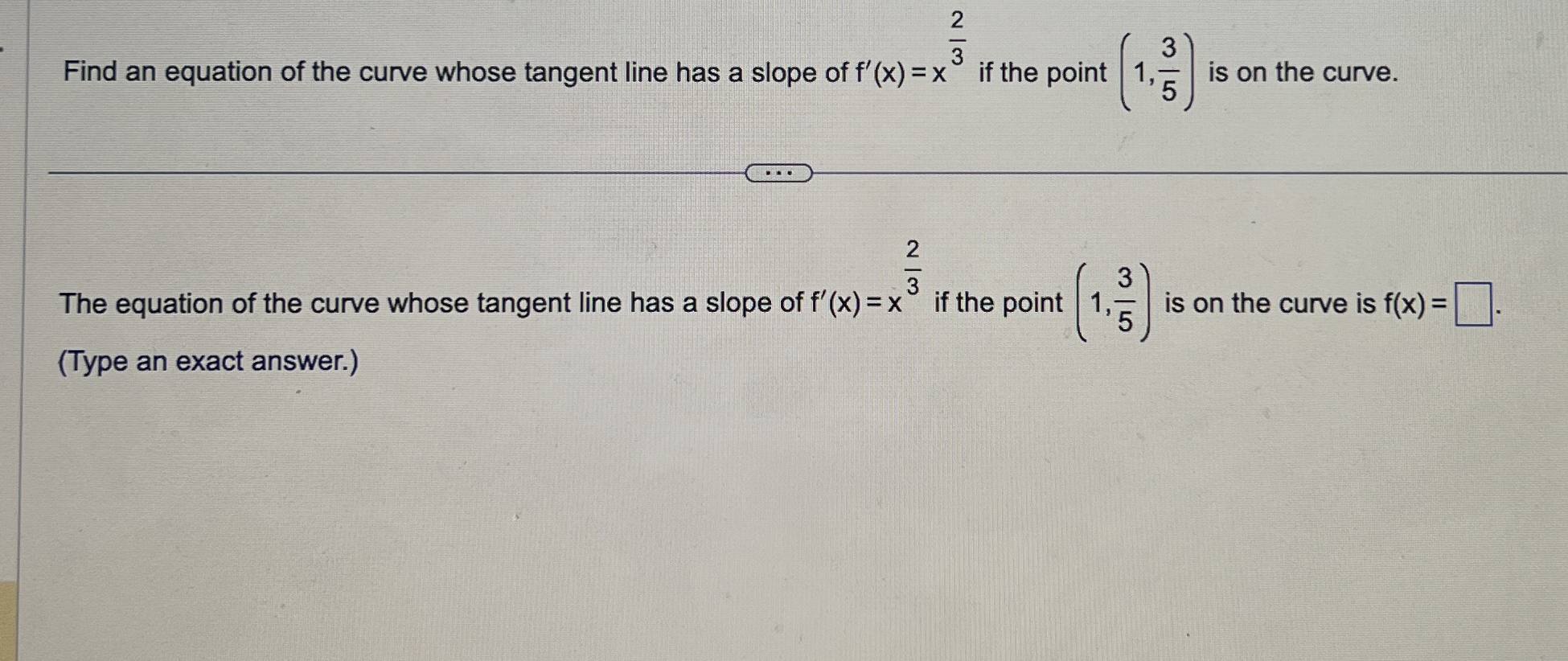 Solved Find an equation of the curve whose tangent line has | Chegg.com