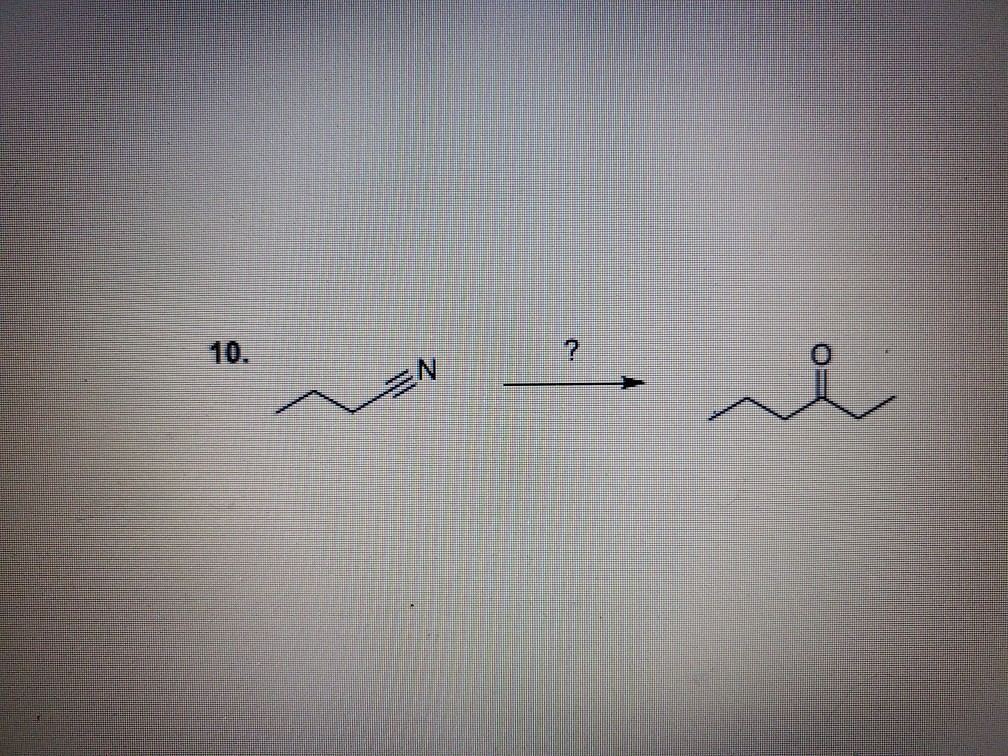 Solved which one of the chemicals shown in the reagant bank | Chegg.com