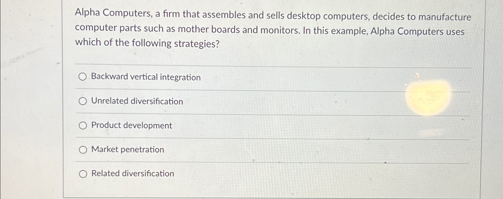 Solved Alpha Computers, a firm that assembles and sells | Chegg.com