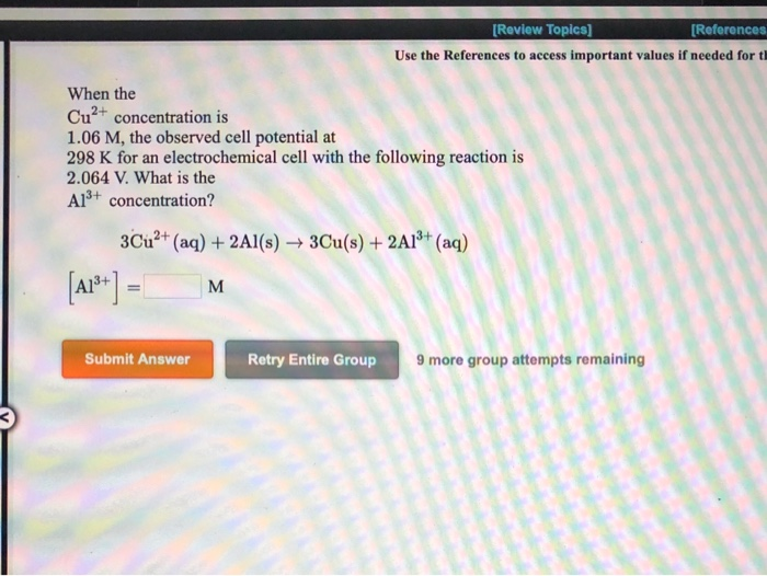 Solved [Review Topics] [Refe Use the References to access | Chegg.com