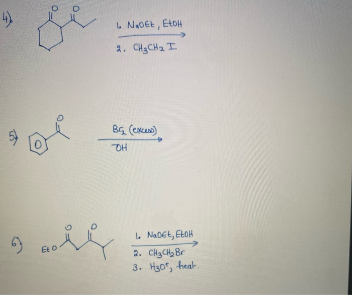 Solved Draw the mechanism of the following reactions ; show | Chegg.com