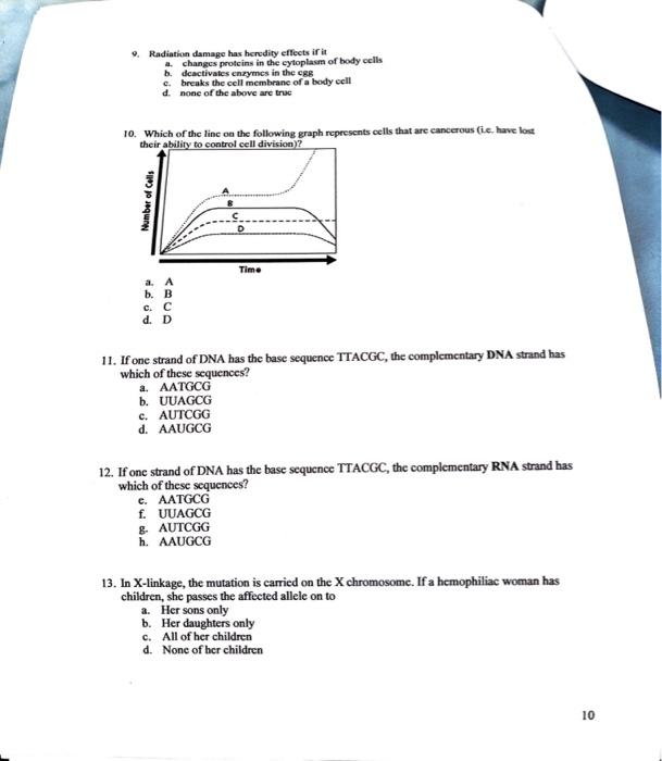 Solved i need all of every question answered and well | Chegg.com