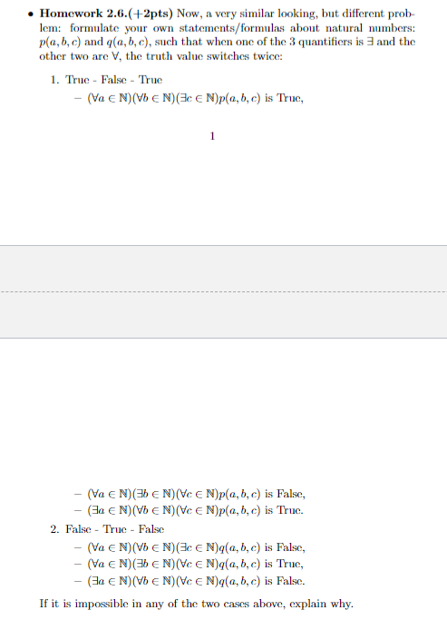 - Homework 2.6.(+2pts) Now, a very similar looking, | Chegg.com