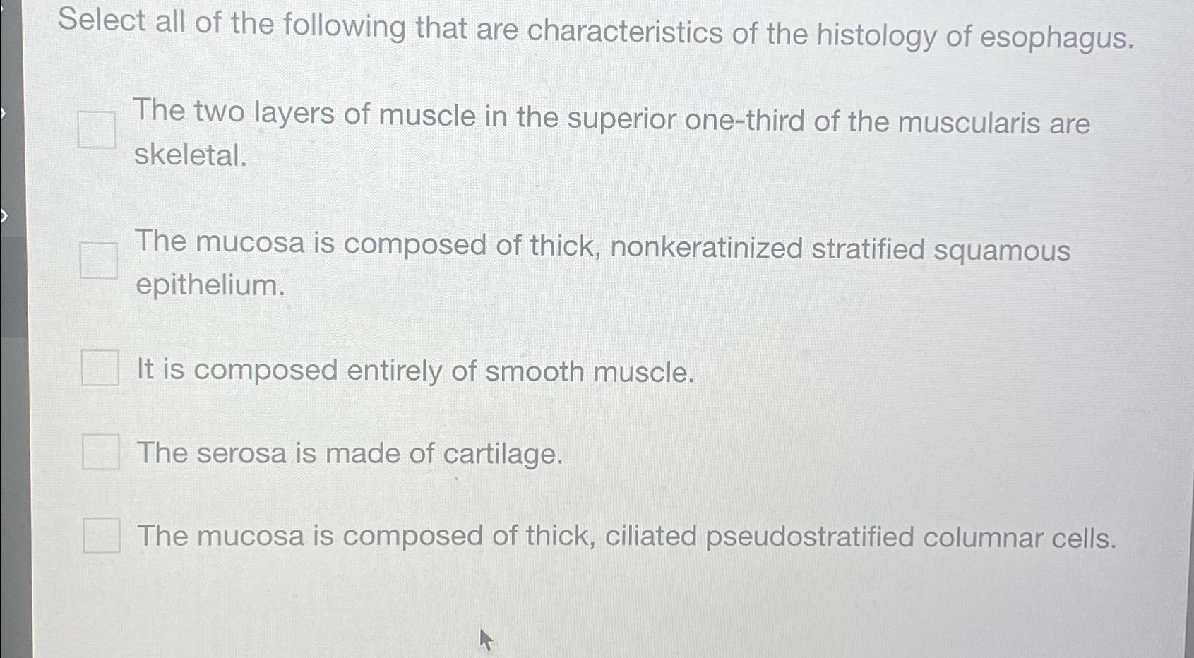 Solved Select all of the following that are characteristics | Chegg.com