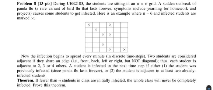 Solved Problem 8 [13 pts] During UEE2103, the students are | Chegg.com