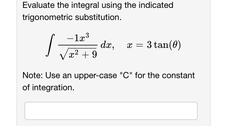 Solved Evaluate the integral using the indicated | Chegg.com