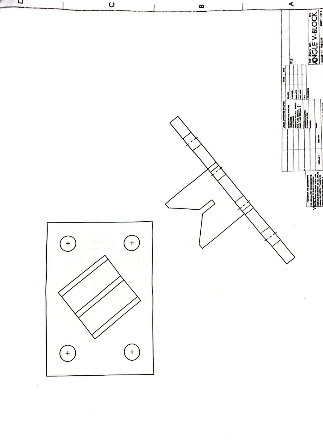 Solved draw and dimensions | Chegg.com