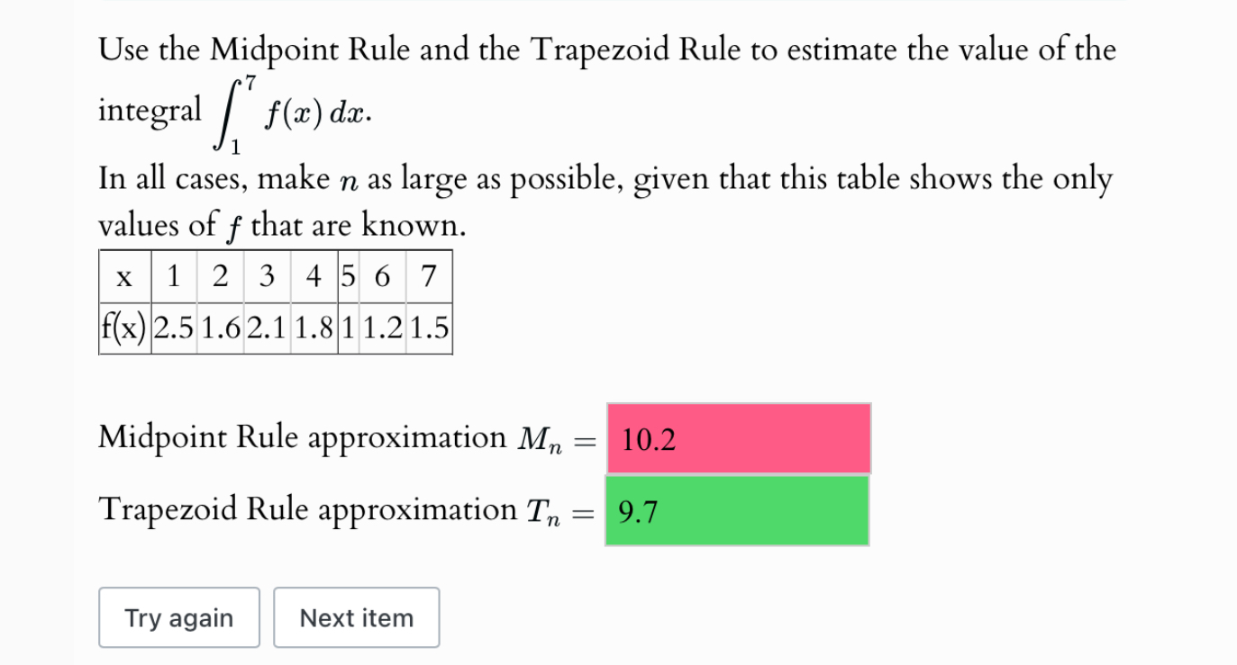 Use the Midpoint Rule and the Trapezoid Rule to | Chegg.com