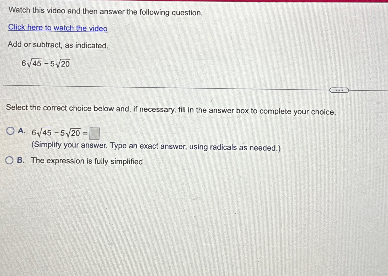 Solved Watch this video and then answer the following | Chegg.com