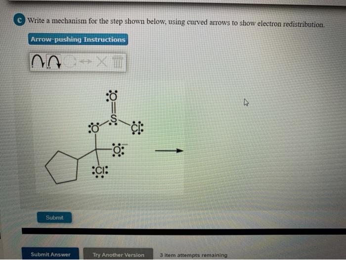 Solved Write a mechanism for the step shown below, using | Chegg.com