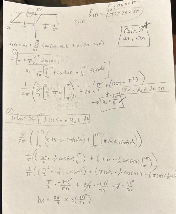 Solved these are harmonics equations. I've been solving for | Chegg.com