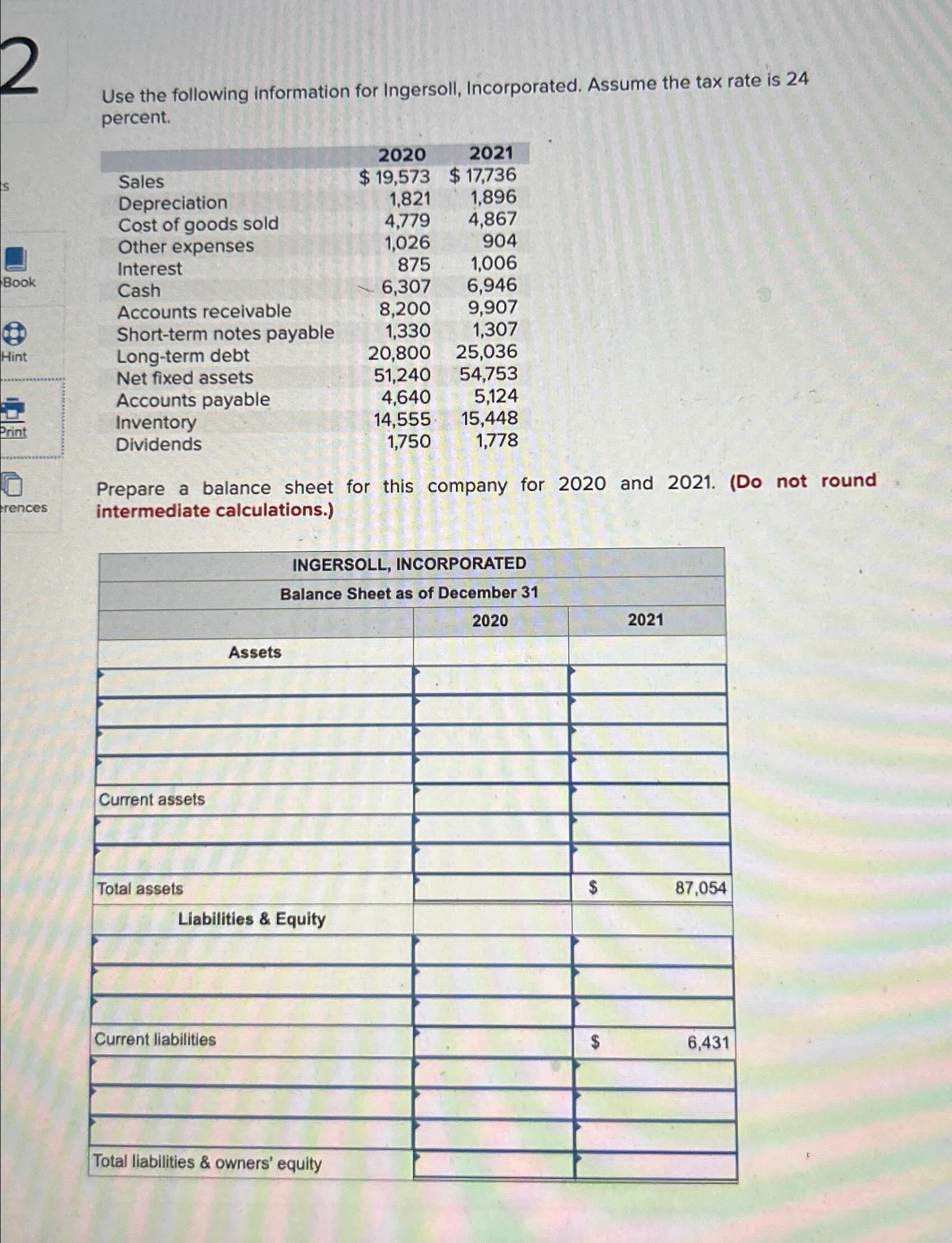 Solved Please complete | Chegg.com