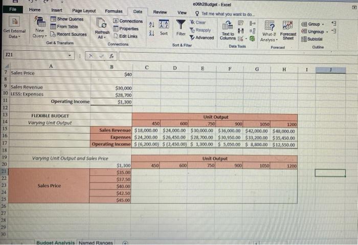 Solved Excel Step-by-Step help needed for the following | Chegg.com